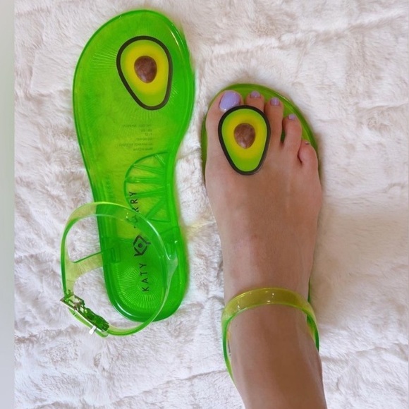 Katy Perry Collections | Shoes | New Katy Perry Avocado Jelly Sandals ...